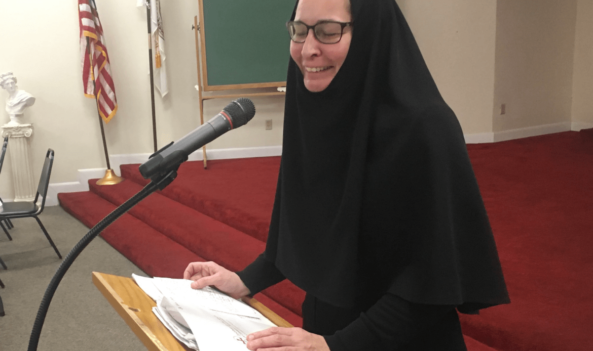 SR. VASSA'S TALKS IN THE USA COMING UP: - Coffee with Sister Vassa